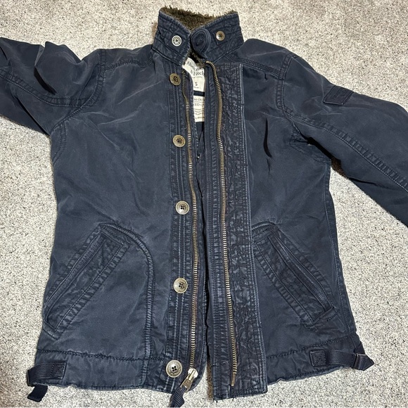 Abercrombie & Fitch | Jackets & Coats | Abercrombie Fitch Bomber Jacket In Heavy Canvas ...